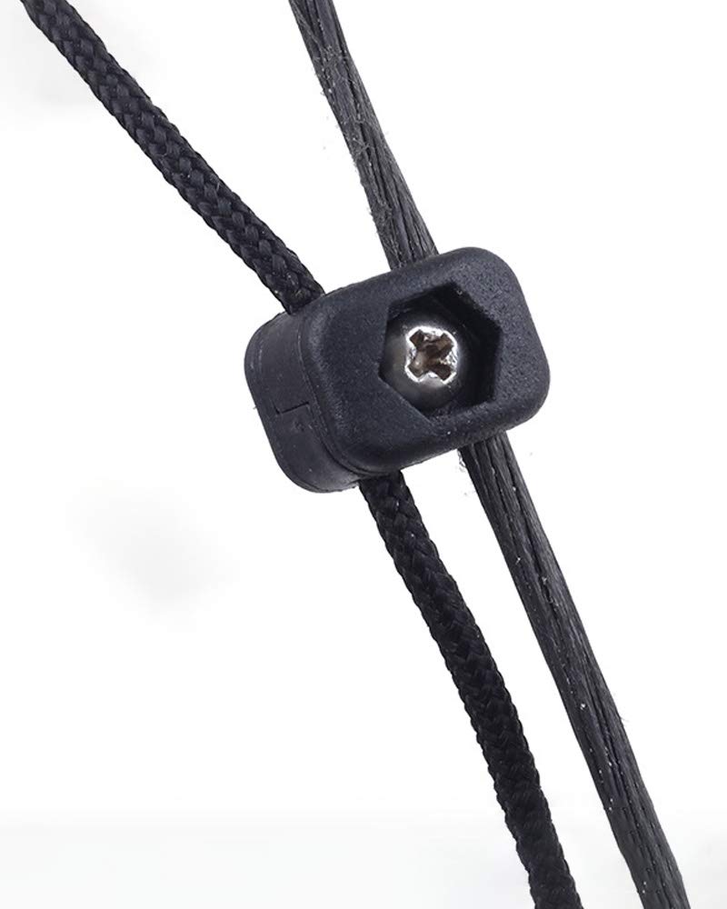 DEEPOWER Drop Away Arrow Rest Clamp Buckle, Plastic Fastener Clip for Adjusting Bowstring, Outdoor Archery Hunting Shooting Accessory