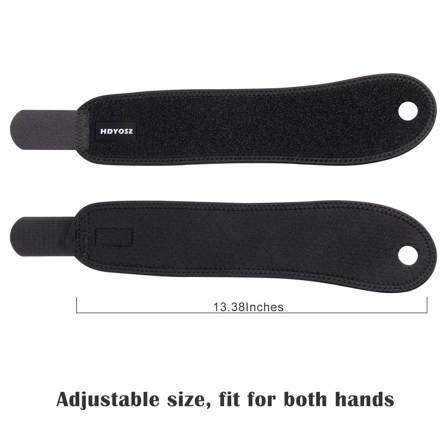 Carpal Tunnel Wrist Brace, 1 Pair Adjustable Wrist Compression Wrap for Sprains, Wrist Tendonitis, Pain Relief, Injury Recovery Fit for Both Left Hand and Right Hand