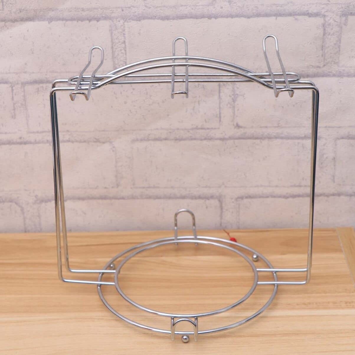Lurrose Coffee Cups Holder Stand Cup Plate Organizer Metal Mug Tree Cups Coffee Mug Tree Holder Coffee Cup Display Hanger Rack Organizer