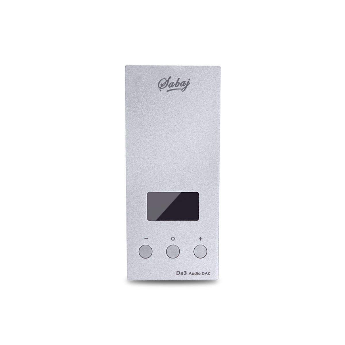 Sabaj Headphone Amplifier Da3 Portable USB DAC SABRE9018Q2C OLED Screen DSD512 32bit/768kHz