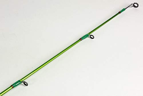 Carrot Stix Spinning Wild Wild Green PRO Greenwater Inshore Fishing Rod (7'0" Medium Light)