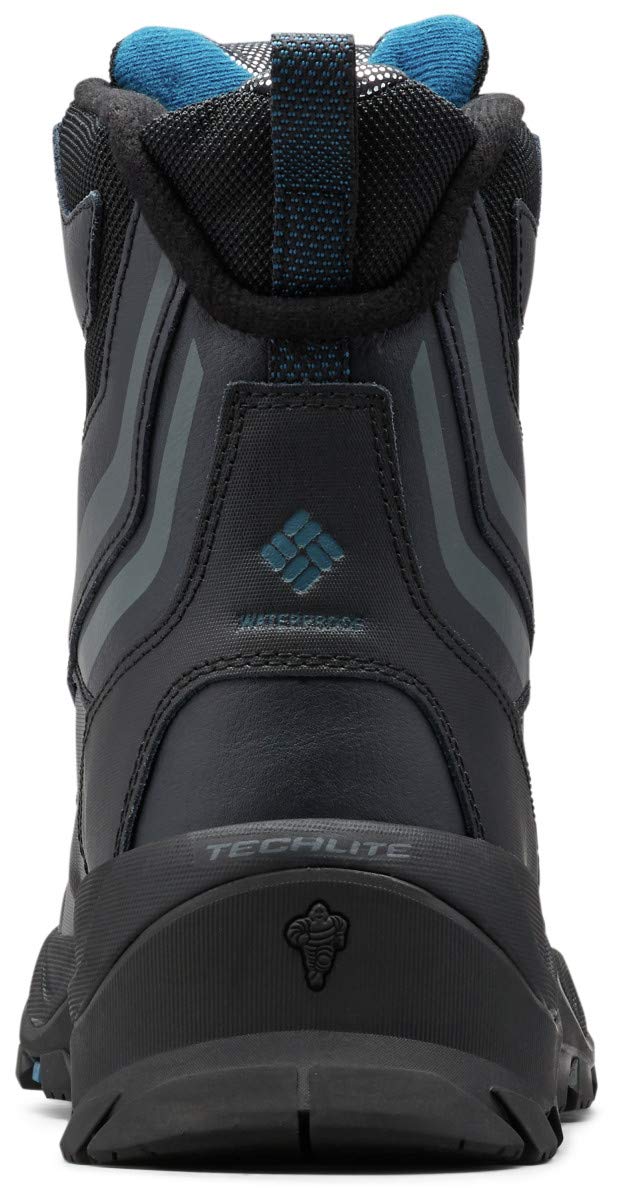 Columbia Men's Bugaboot Plus IV Omni-Heat, Black/Phoenix Blue, 9