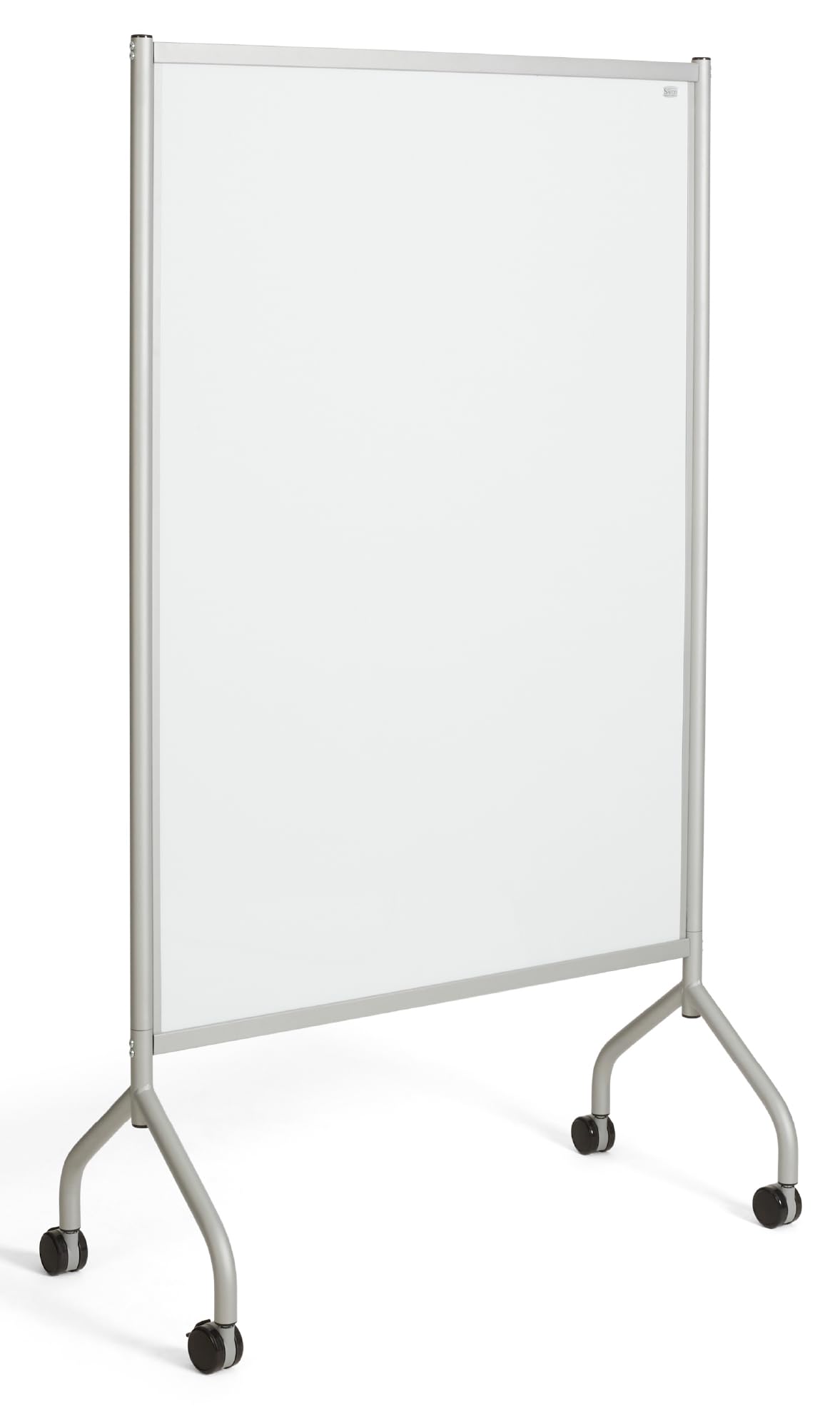 Safco Impromptu Full Whiteboard, Double-Sided Magnetic Dry Erase Board for Home, Office and Classroom, Commercial Grade Steel Frame with Swivel Wheels