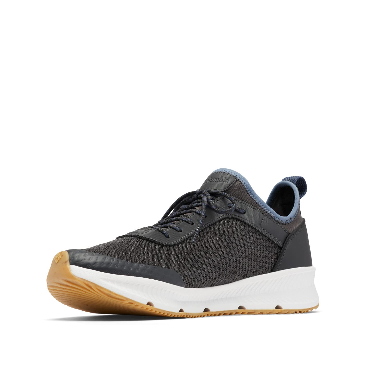 Columbia Mens Summertide Water Shoe, Black/Dark Stone, 11.5 US