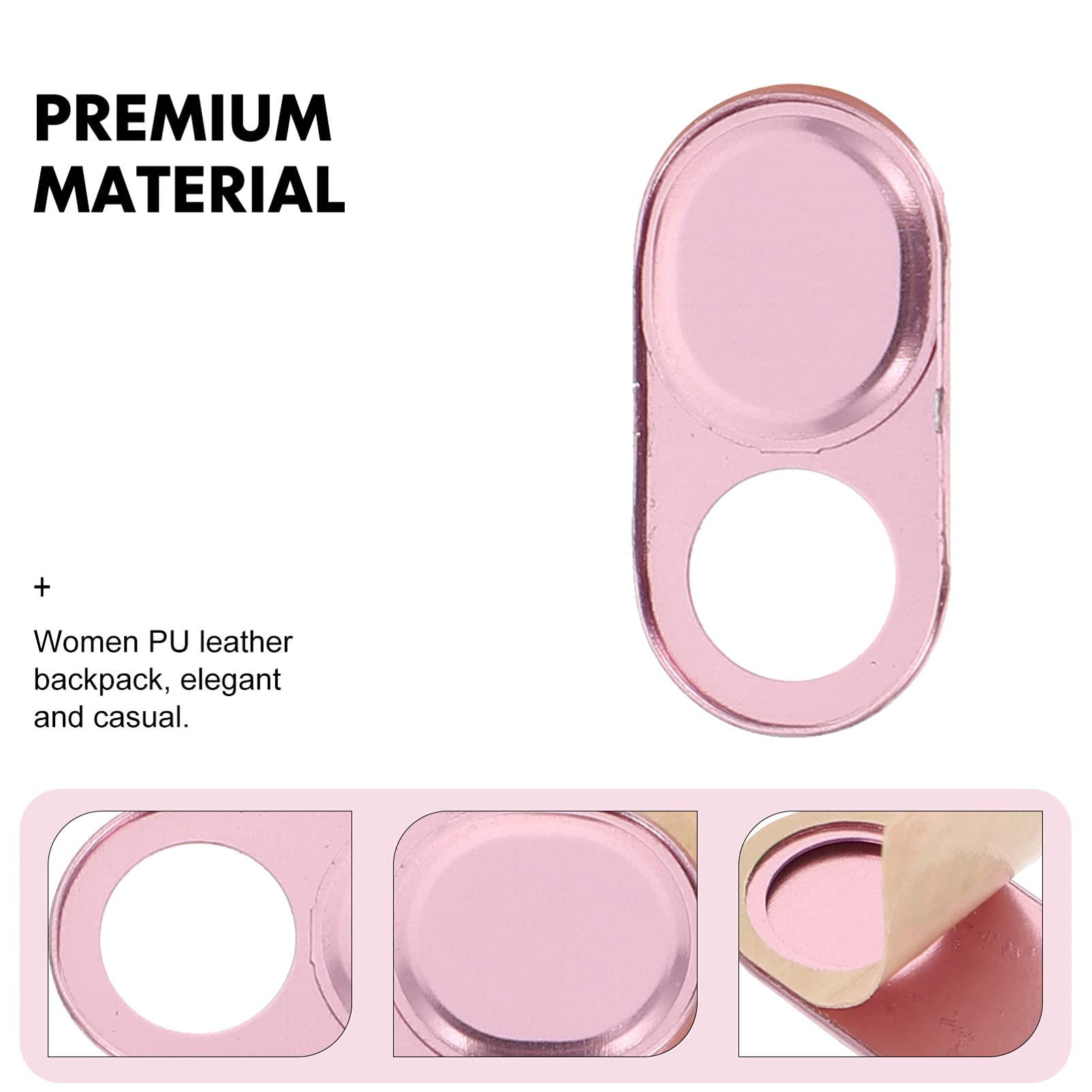 Gatuida 3pcs Privacy Cover Tablet Camera Covers Computer Camera Webcam Cover Slide Computers Laptops Tablet para Niños Camera Covers for Laptop Aluminum Alloy Patch Slider Protective Case
