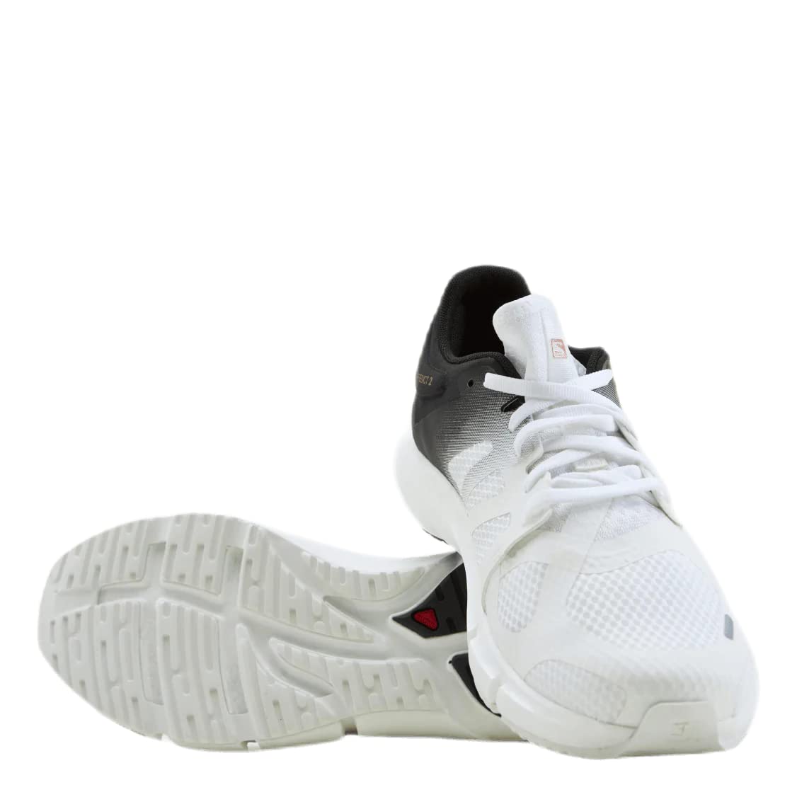 Salomon PREDICT2 W Running Shoes for Women, White/Black/White, 7.5
