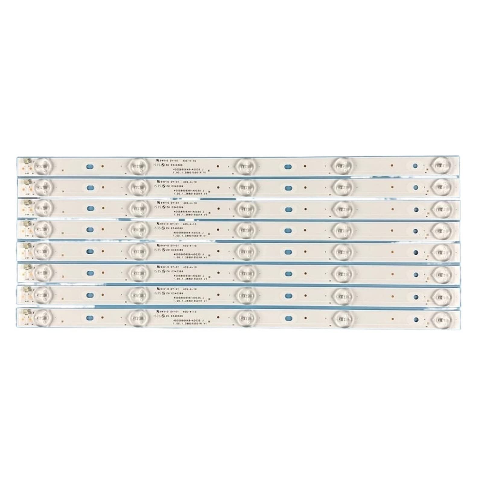 GaYouny LED Backlight Strip for PH40R86 PH40R86DSGW 400S8605X8-B0040 E34036 40S-4-10 1.00.1.388015S01R V1 Beatirce (Size : 20 Set)