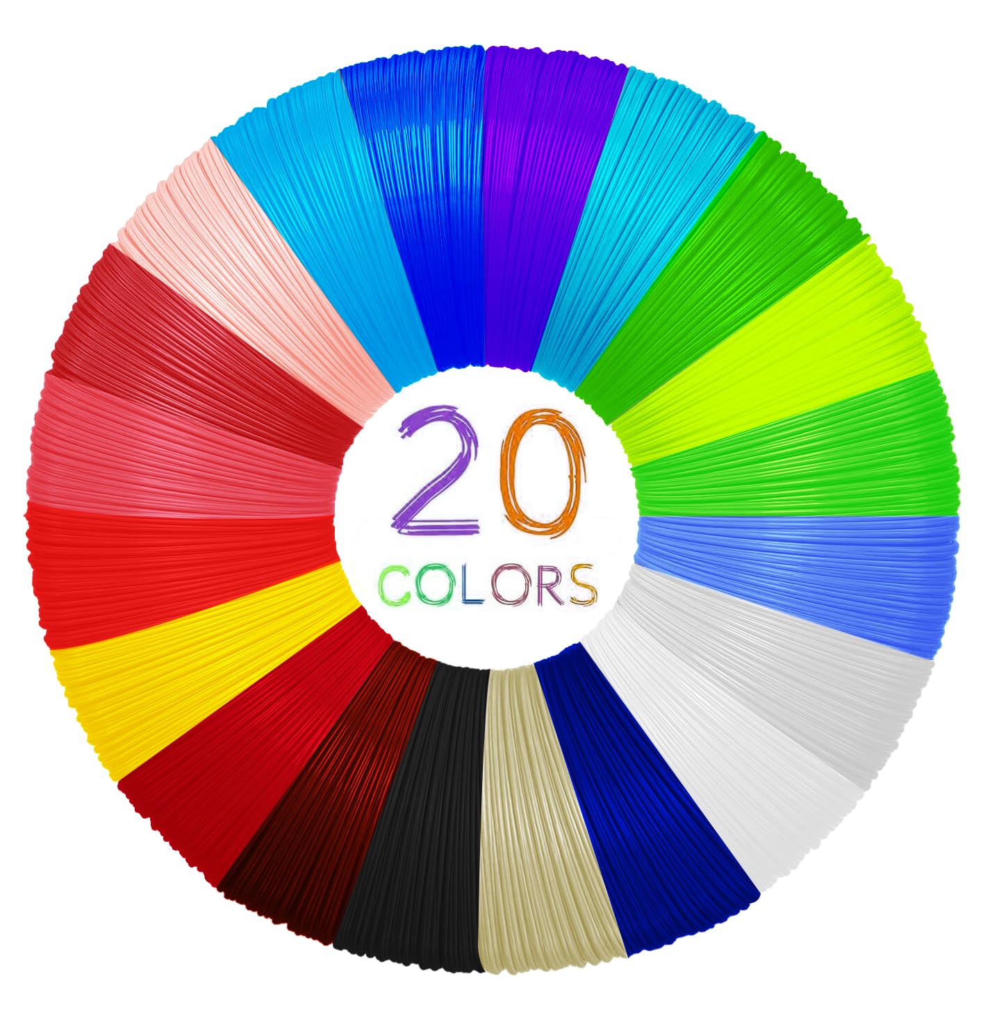 GIANTARM High-Speed PLA Filament 1.75mm, 1kg 2.2lb Spool, Fast Printing PLA for AnkerMake M5/ for Ender 5 S1 3D Printers (Black)