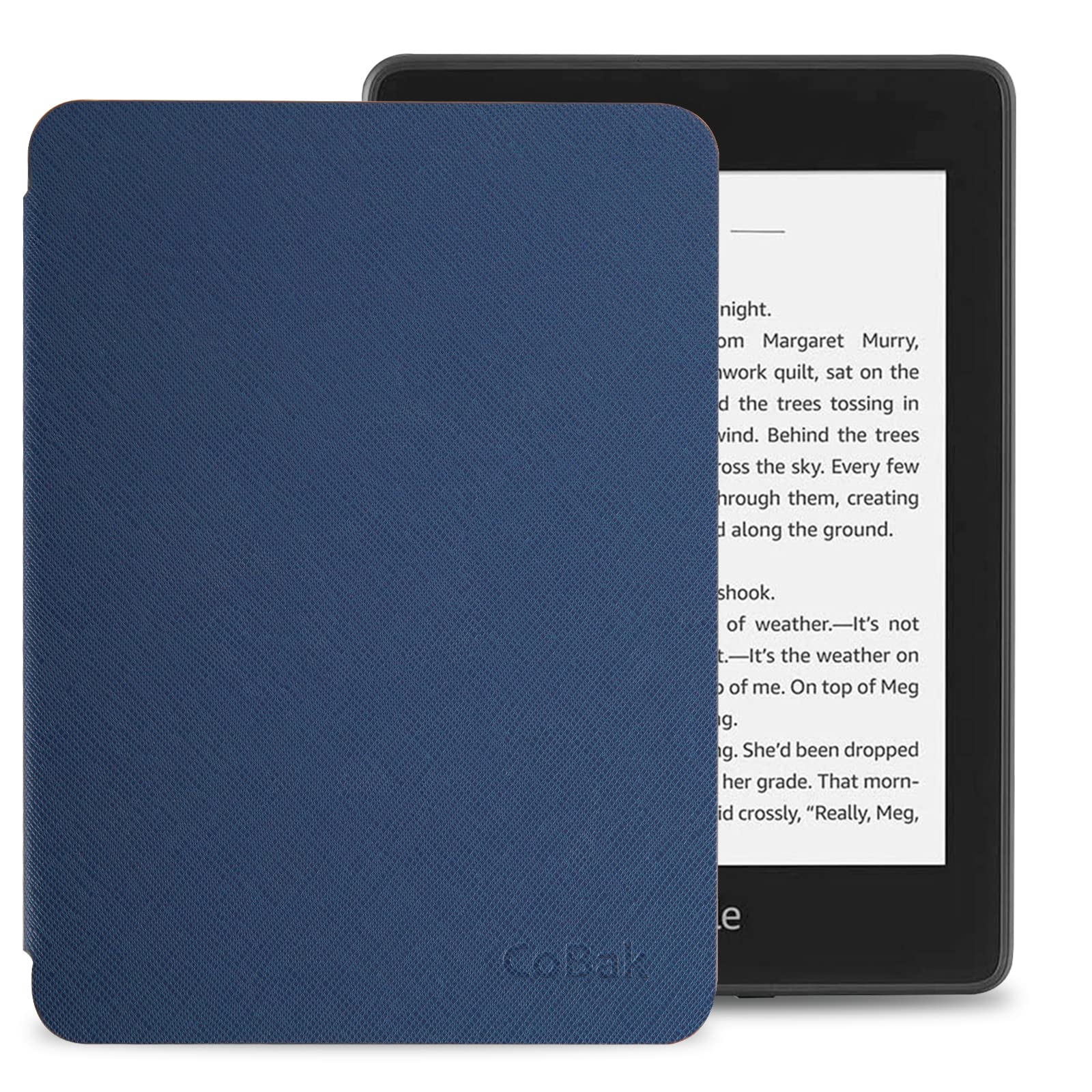 CoBak Case for All New Kindle 10th Generation 2019 Released - Will Not Fit Kindle Paperwhite or Kindle Oasis,Premium PU Leather Smart Cover with Auto Sleep and Wake