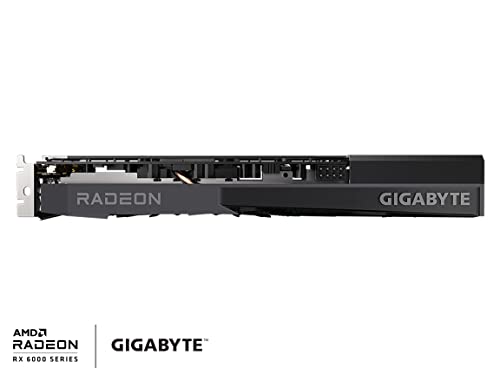 Gigabyte Radeon RX 6650 XT Eagle 8G Graphics Card, WINDFORCE 3X Cooling System, 8GB 128-bit GDDR6, GV-R665XTEAGLE-8GD Video Card