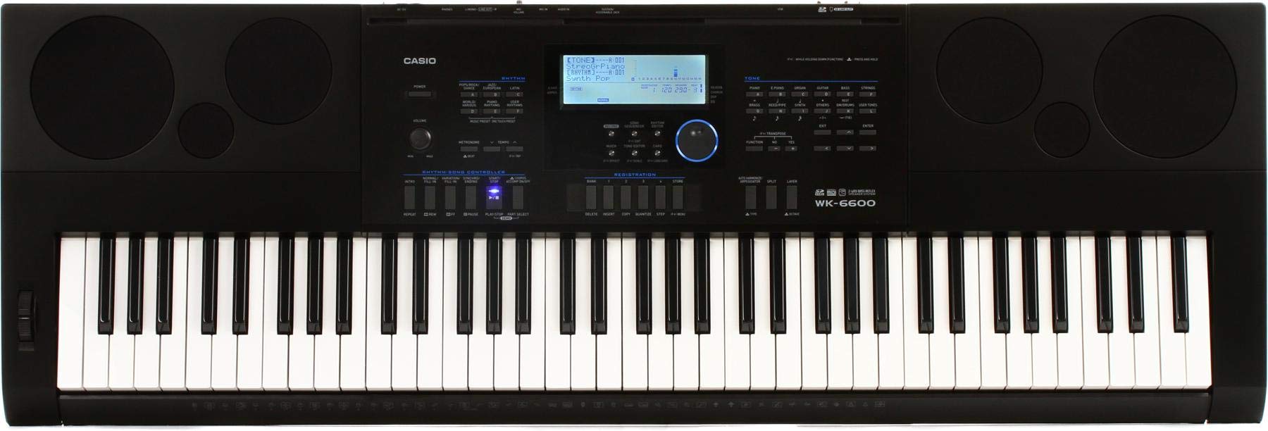 Casio WK-6600 76-Key Workstation Keyboard