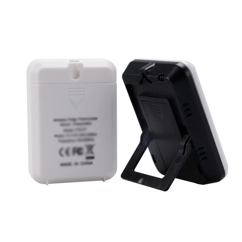LNYHLXS Indoor and Outdoor Temperature and Humidity Meter Household Dry and Wet Digital Display Room Temperature Table