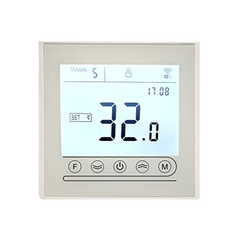 LNYHLXS Tuya Smart Thermostat Electric Floor Heating Water/Gas Boiler Temperature Remote Controller(GA)