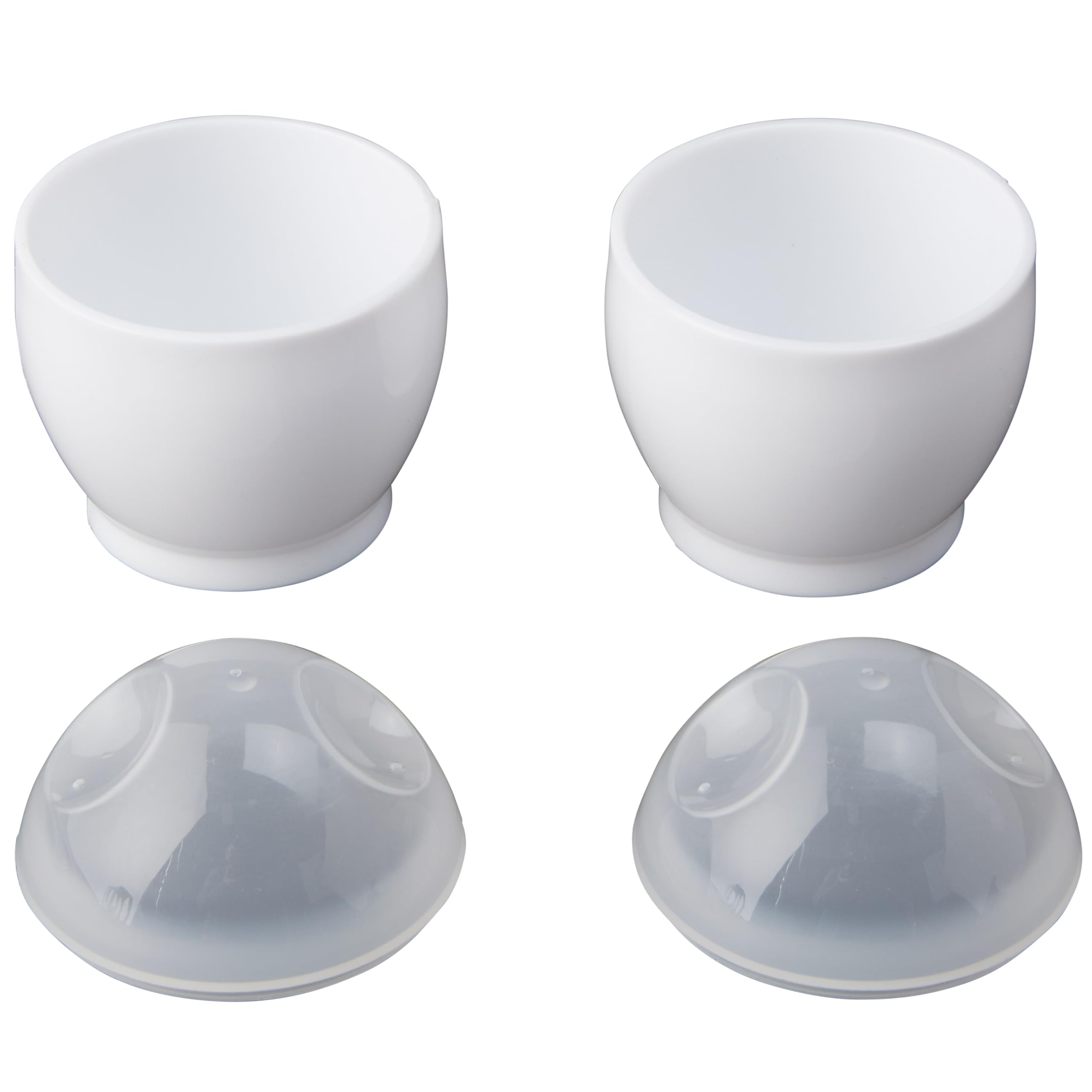 Microwave Egg Cooker - Hard Boiled Egg Maker - Set of 2
