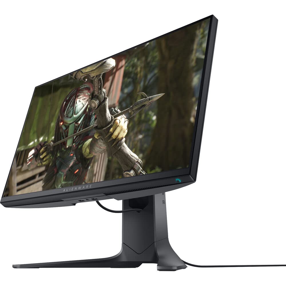 Dell 2-Pack Alienware AW2521HF 24.5 Inch Full HD Gaming Monitors - Dark Side of The Moon - 240Hz Refresh Rate, IPS Technology, Dark Gray with Screen Cleaning Kit