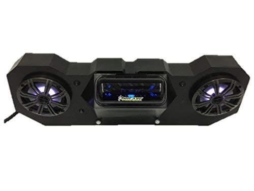 SD 4BBT2RGB2 -Polaris RZR Stereo System BT UTV Side by Side (2-6.5" Marine Speakers)
