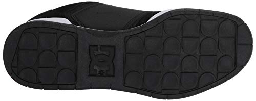 DC Men's Central Casual Low Top Skate Shoe Sneaker, Black/White, 13 D M US