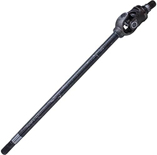 Detroit Axle - Front 2pc U-Joint CV Axles for 2005-2014 Ford F-250 F-350 Super Duty, 2 U-Joint CV Axles Assembly 2006 2007 2008 2009 2010 2011 2012 2013 Replacement