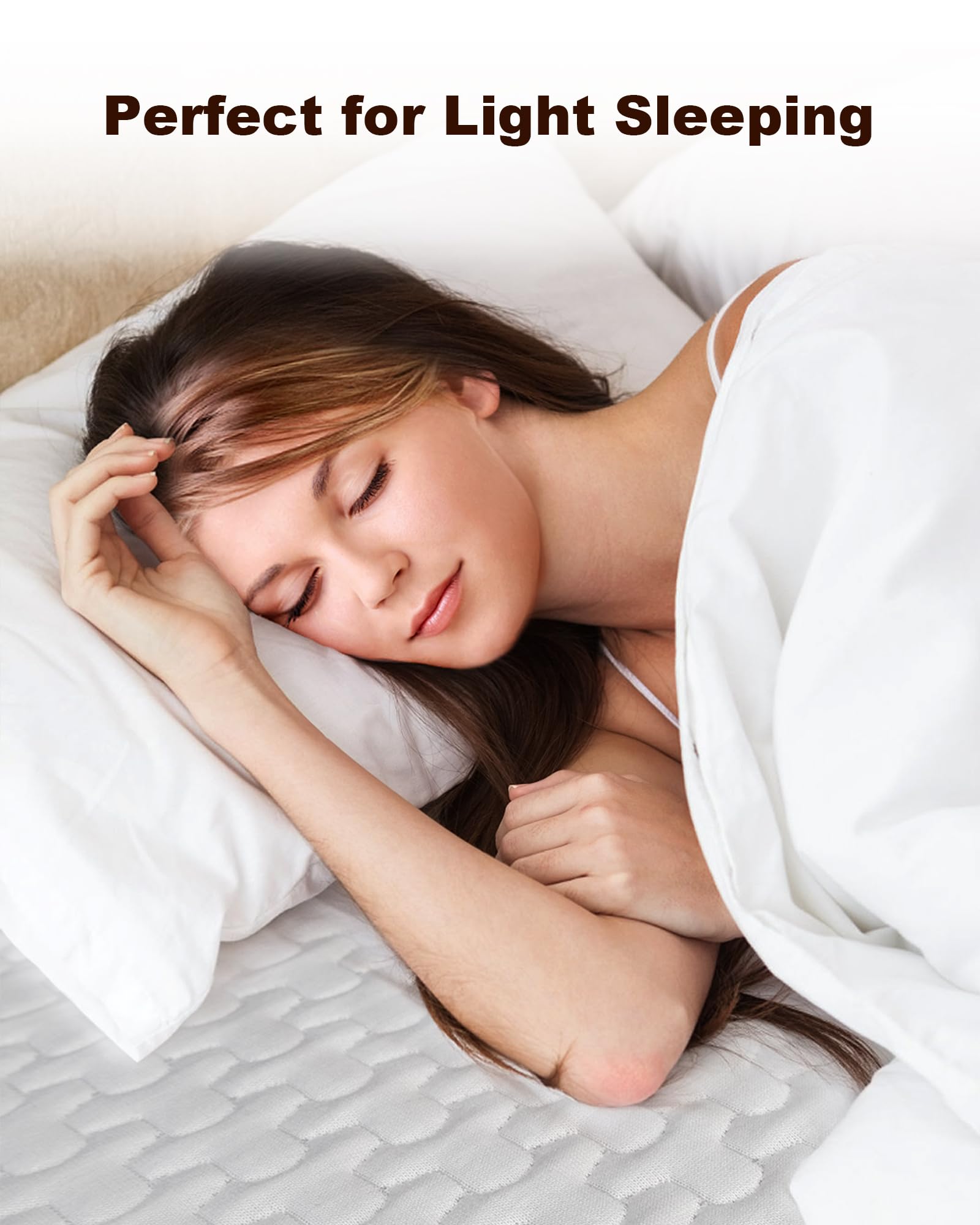 Slumbrae [Full XL] Mattress Topper, 4" Memory Foam Mattress Topper with Ultra Soft Cover & Corner Straps, CertiPUR-US Certified, Dark Grey