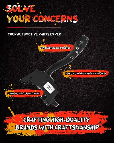 cciyu Multifunction Combination Switch Turn Signal Switch Replacement fits for FORD F-150 04-99 for FORD F-250 1999 for FORD F-250 SUPER DUTY 2001