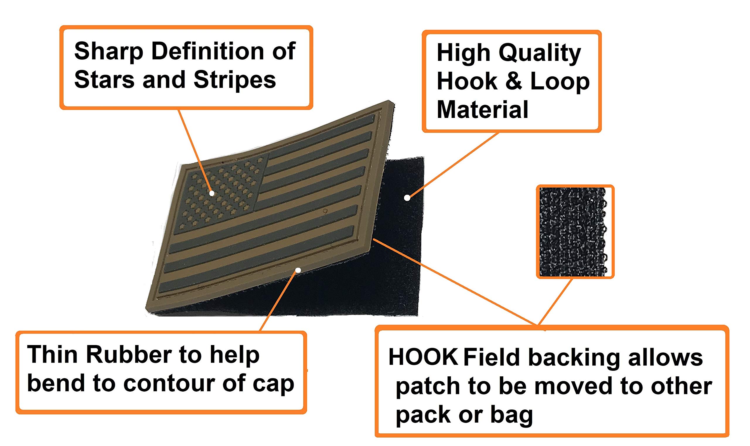 Condor Flex Mesh Cap (Brown) + PVC Flag & Warrior Patch, Highly Breathable Fitted Tactical Operator Hat (L/XL)