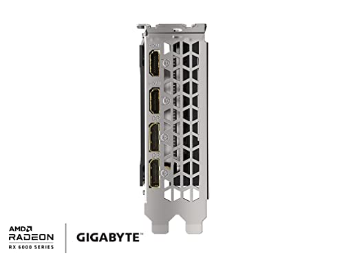Gigabyte Radeon RX 6650 XT Eagle 8G Graphics Card, WINDFORCE 3X Cooling System, 8GB 128-bit GDDR6, GV-R665XTEAGLE-8GD Video Card
