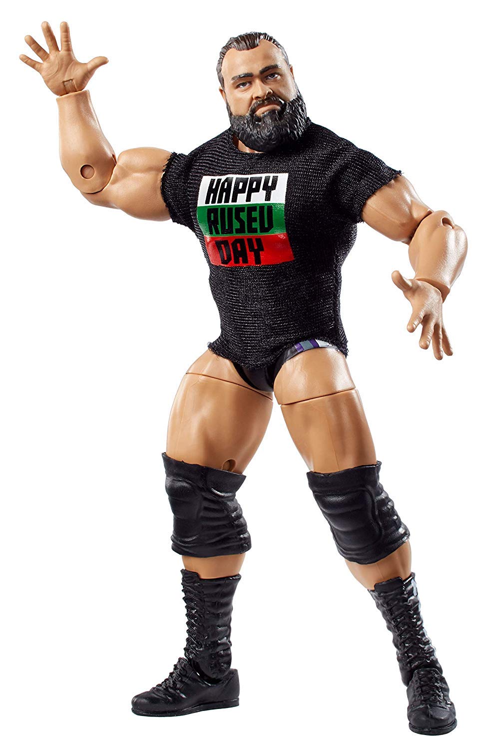 WWE MATTEL Rusev Elite Collection Deluxe Action Figure with Realistic Facial Detailing, Iconic Ring Gear & Accessories