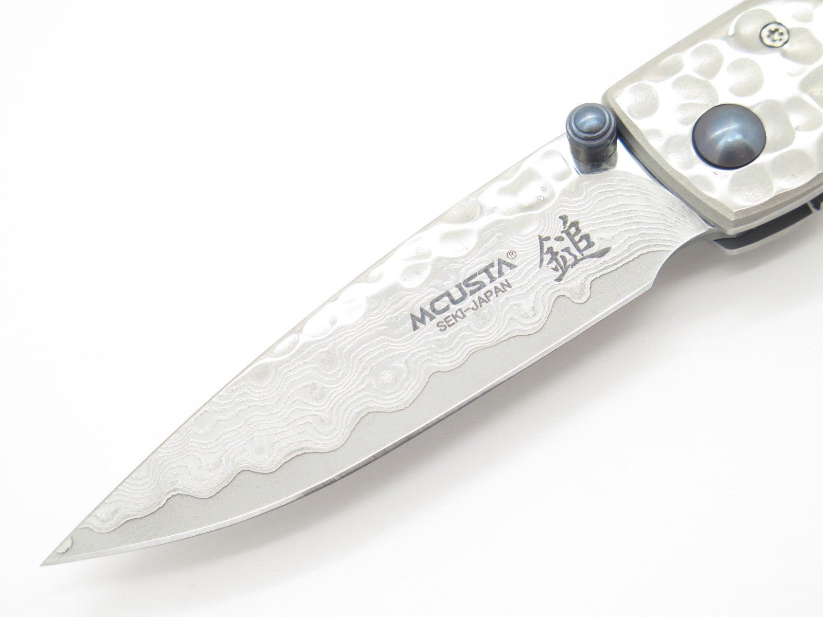 Mcusta Seki Japan Tsuchi MC-113D Small VG-10 Damascus Folding Pocket Knife