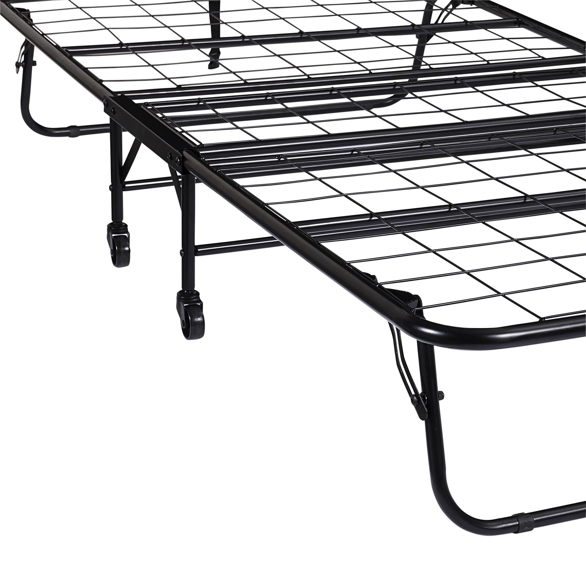 DHP Folding Metal Guest Bed with 5" Mattress