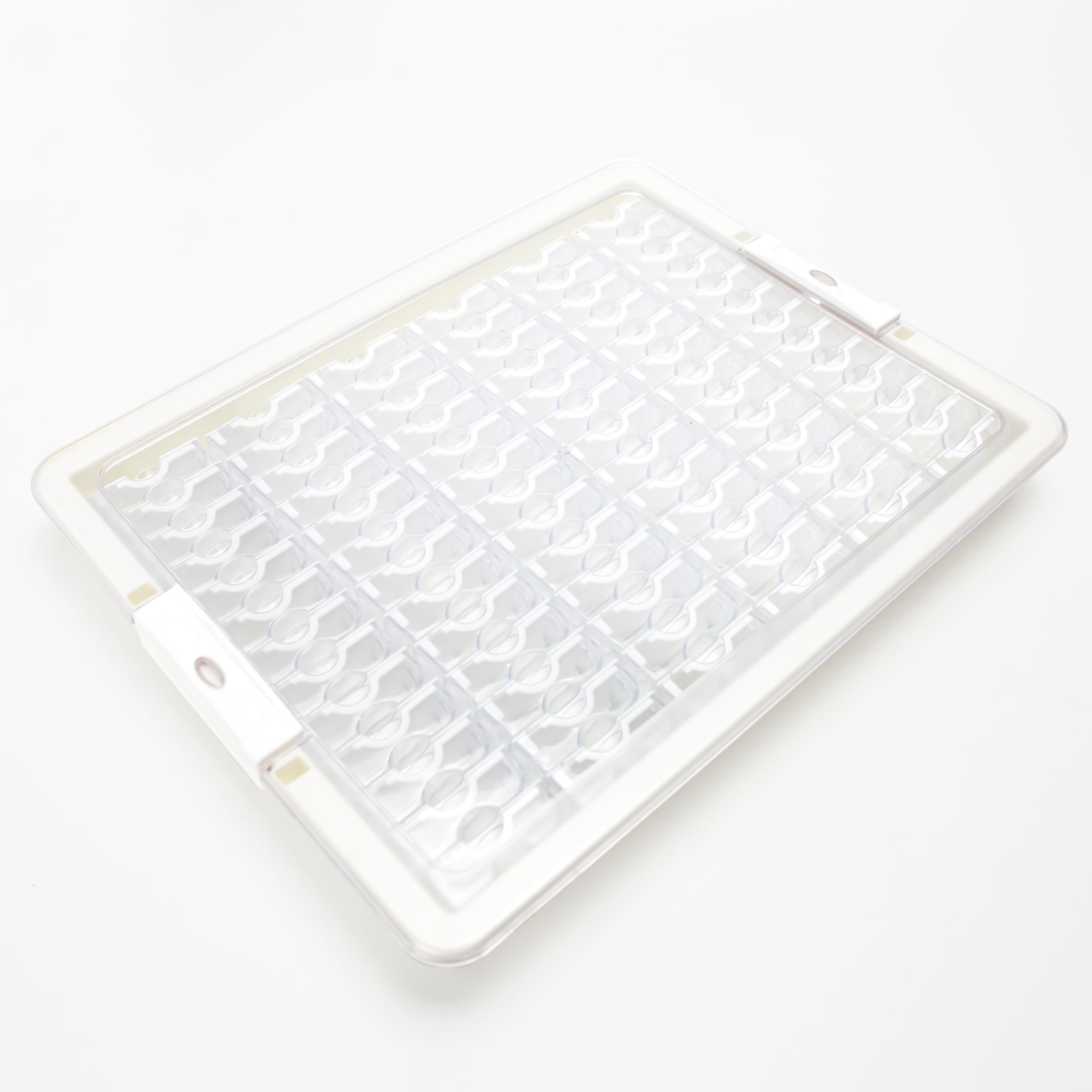 Diamond Bead Organizer Storage System, 78 Tray Containers, Removable Snap Shut Lid Clear Plastic Solution for Various Rhinestone Jewelry Painting Drill DIY Nail Art Cross Stitch Tool, Other Small Item