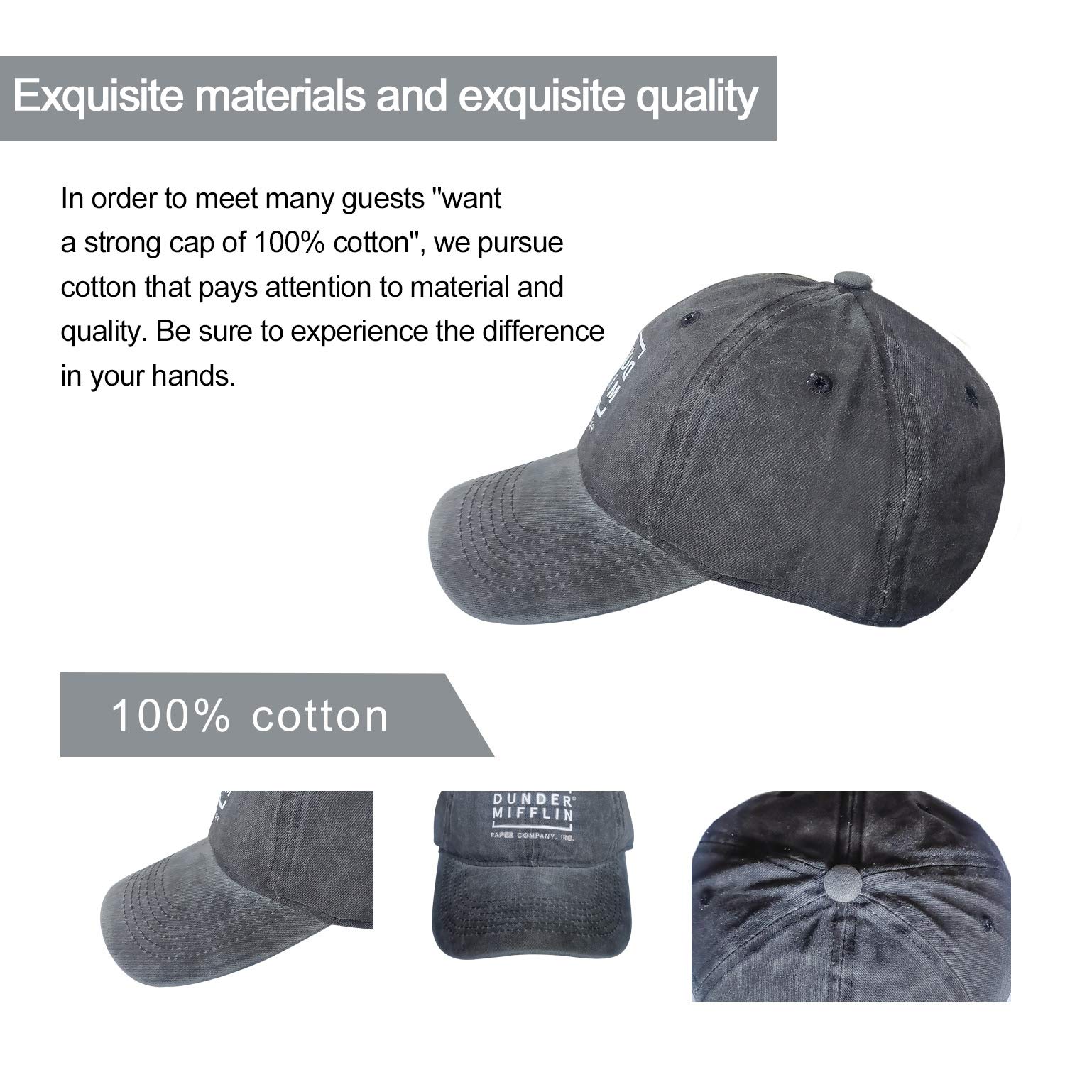 Denim Cap Funny Baseball Dad Cap Classic Adjustable Casual Sports for Men Women Hats