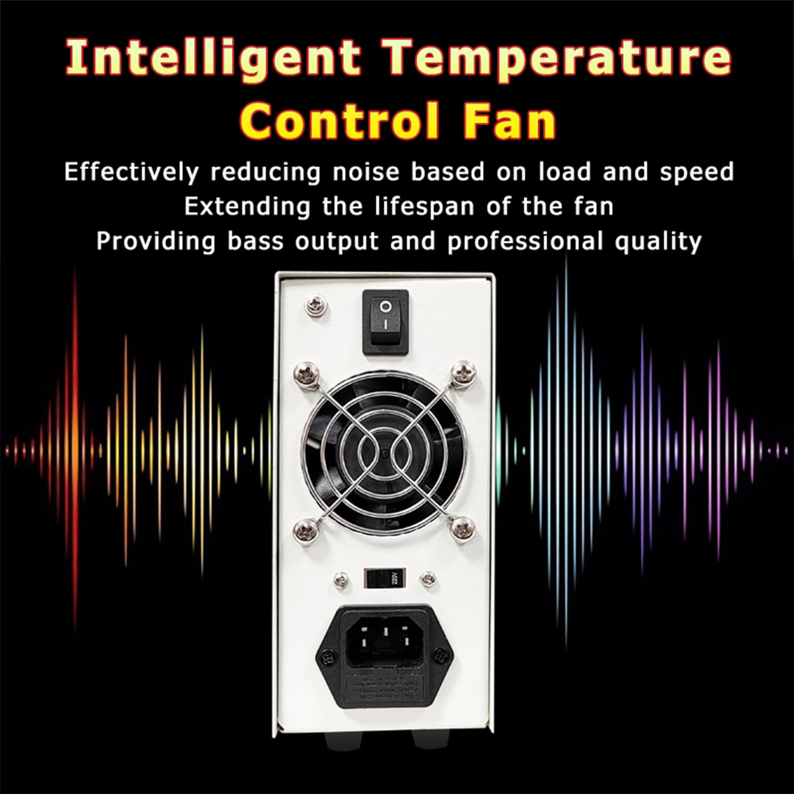 LWLONGWEI DC Power Supply Variable, Adjustable Switching Regulated Power Supply 30V 10A with Encoder Coarse & Fine Adjustments Knob, Beach Power Supply with USB 5V 2A Charge Interface