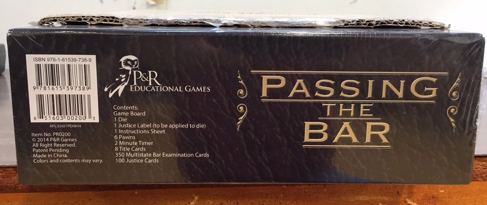 Passing the Bar Board Game