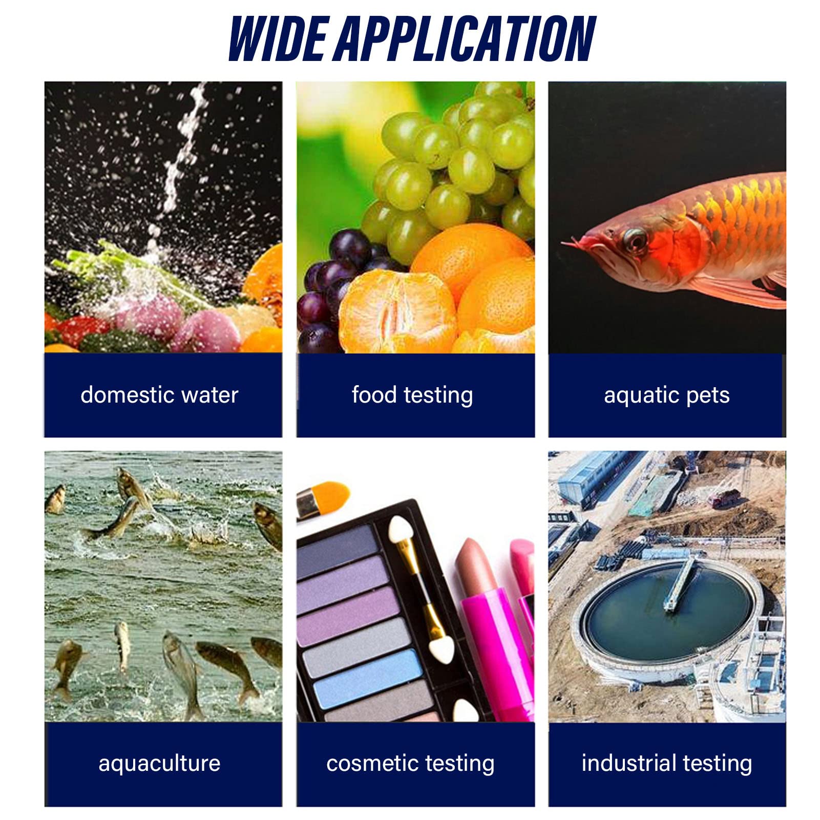 Digital PH Meter for Water, Automatic Calibration Water PH Tester LED Water Quality Meter PH Tester Pen for Fish Tank Aquarium PH Monitor