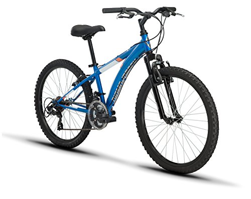 Diamondback Bicycles Cobra 24 Youth 24" Wheel Mountain Bike, Blue, 02-0500020