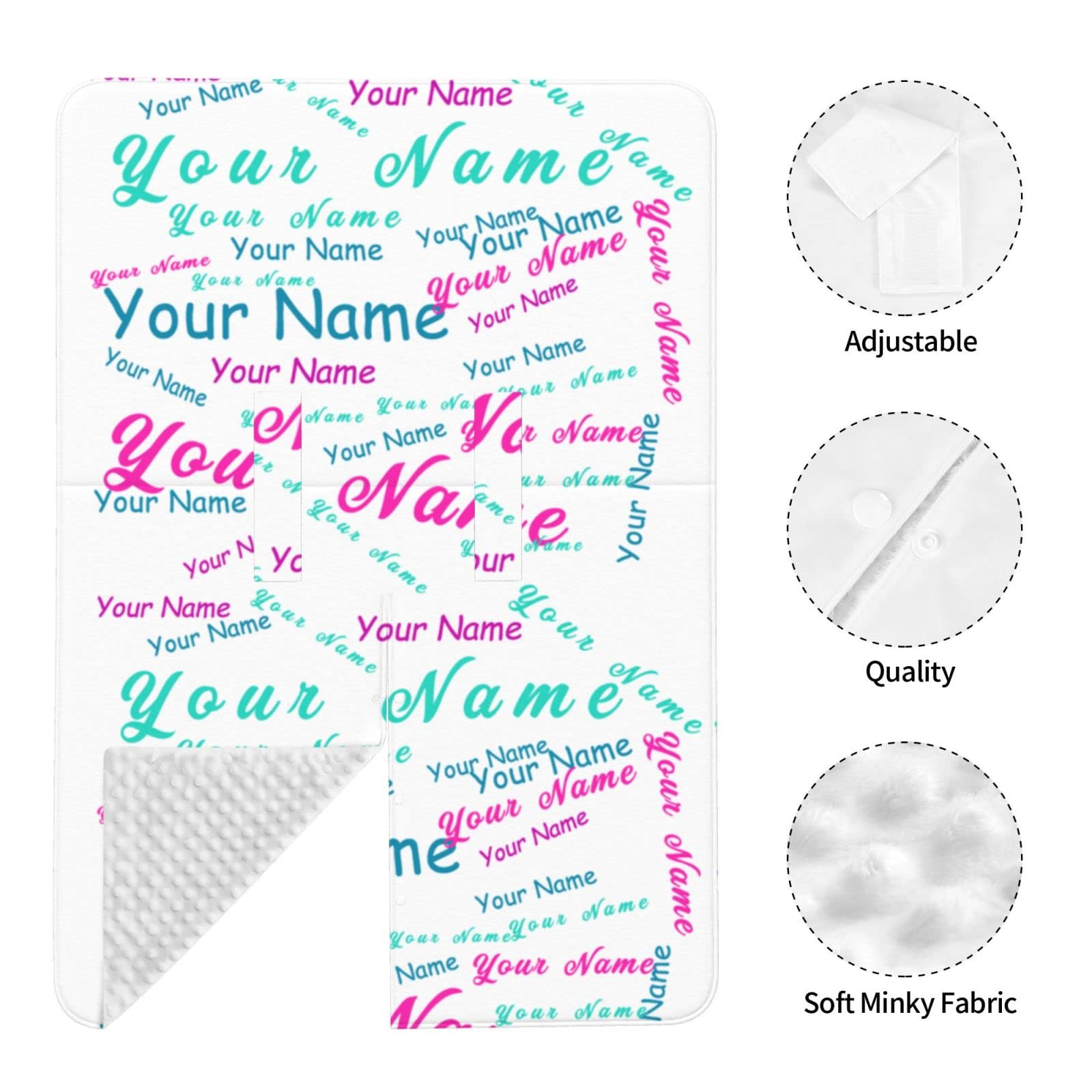 Personalized Baby Car Seat Covers for Babies with Name,Custom CarSeat Canopy Covers for Girls Boys,Nursing Breastfeeding Cover for Infant Car Seat.