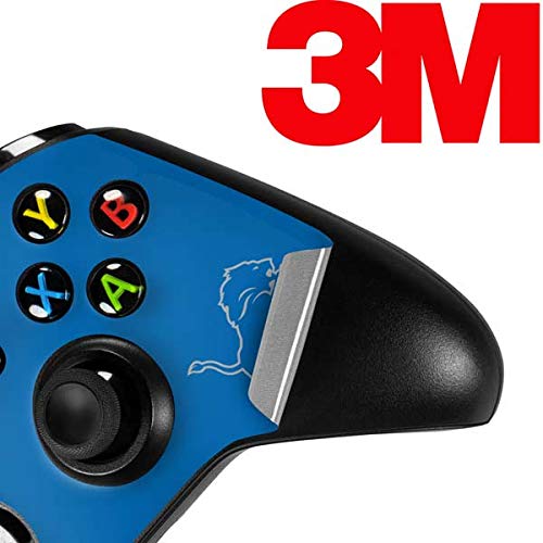Skinit Decal Gaming Skin Compatible with Xbox One S Controller - Officially Licensed NFL Detroit Lions Blue Performance Series Design