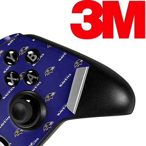 Skinit Decal Gaming Skin Compatible with Xbox One Elite Controller - Officially Licensed NFL Baltimore Ravens Blitz Series Design