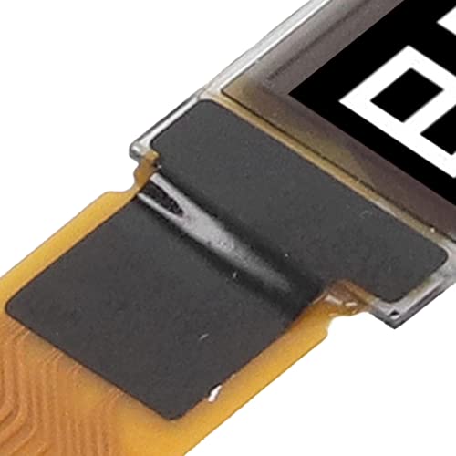 Display Screen, Lightweight 4 Pcs Flexible Display Screen Module Energy Saving 15 Pin for Electronic Components(White)
