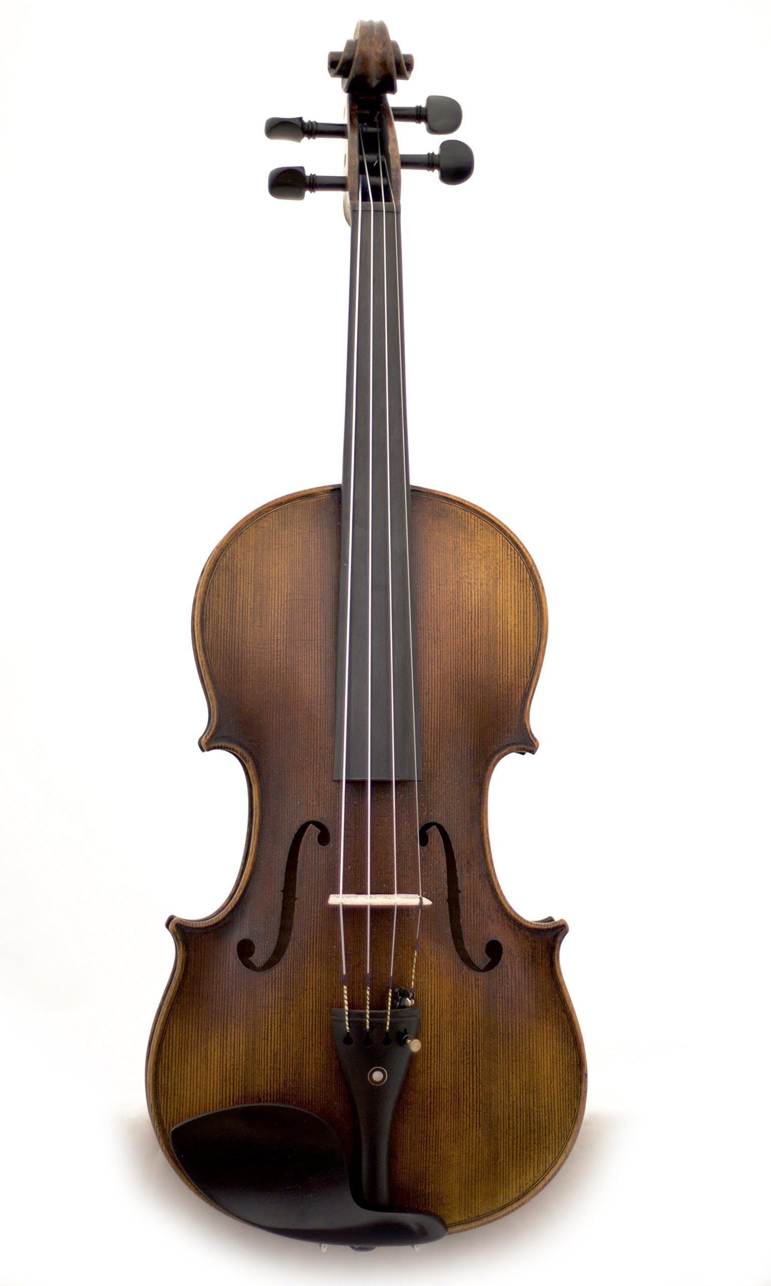 Sky Guarantee Beautiful Flamed Mastero Sound 4/4 Size Professional Hand-made 4/4 Full Size Satin Acoustic Violin Antique Style