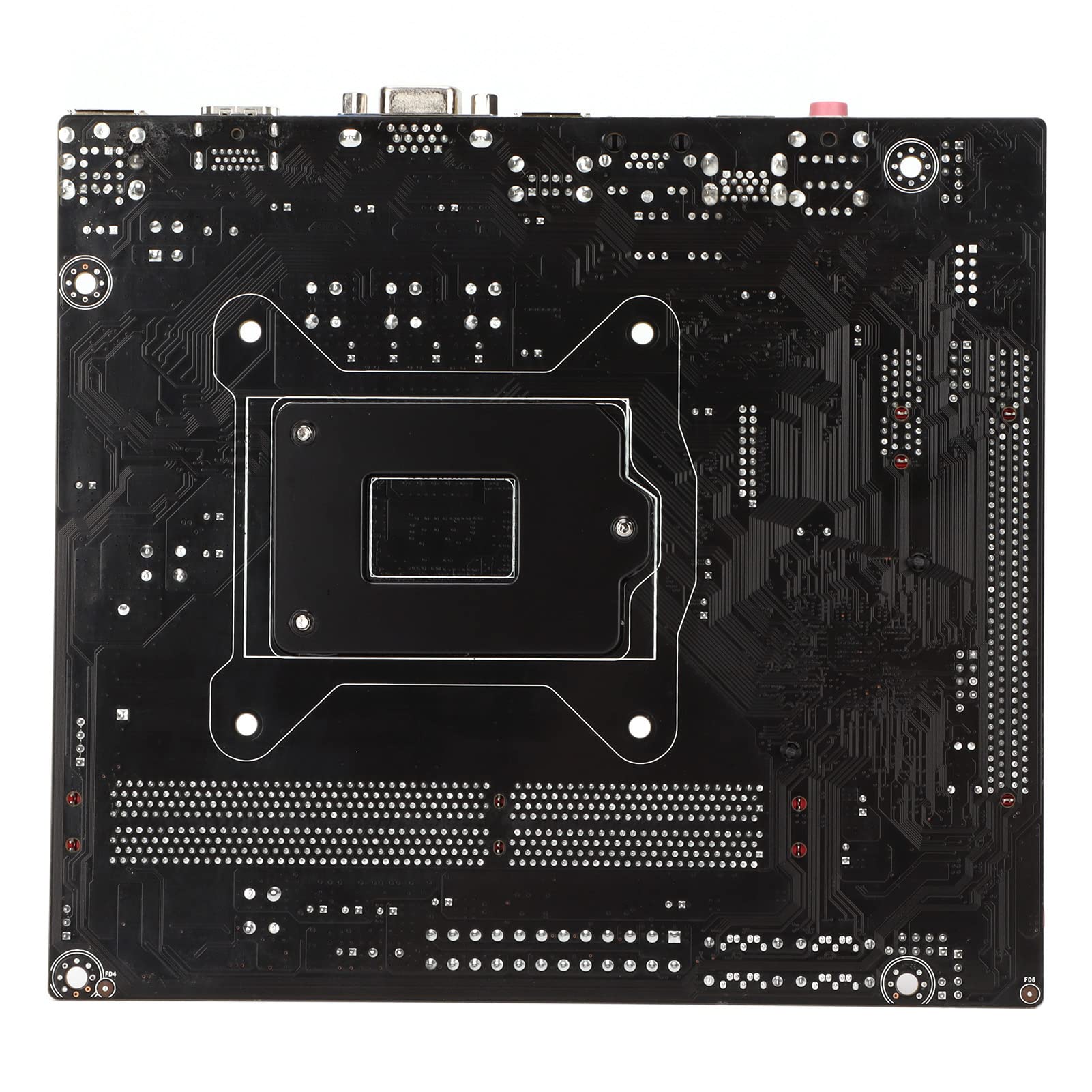 Diyeeni for Corei7 i5 i3 LGA1155 MATX Motherboard, DDR3 Computer Mainboard Card, PCIE8X VGA PCI E1Xx1 COM pin x1, ALC6625.1 Channel