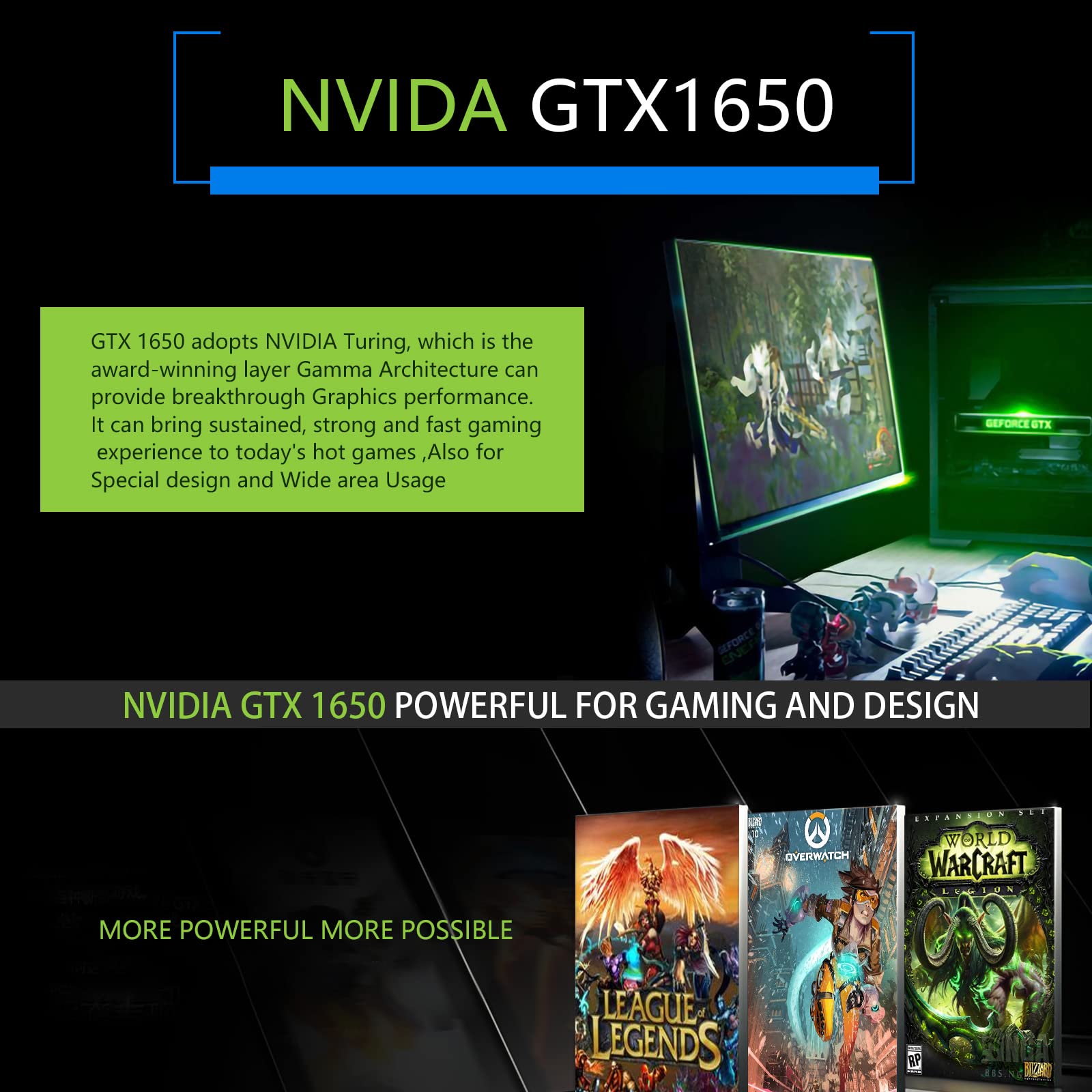 goodtico [Gaming PC] Mini PC Core i9 9880H, 8Cores 16Threads Up to 4.8GHZ, GTX1650ti GDDR6,Mini Gaming Desktop Computer,32G Ram 1TB Nvme SSD WiFi 6 BT 5.0