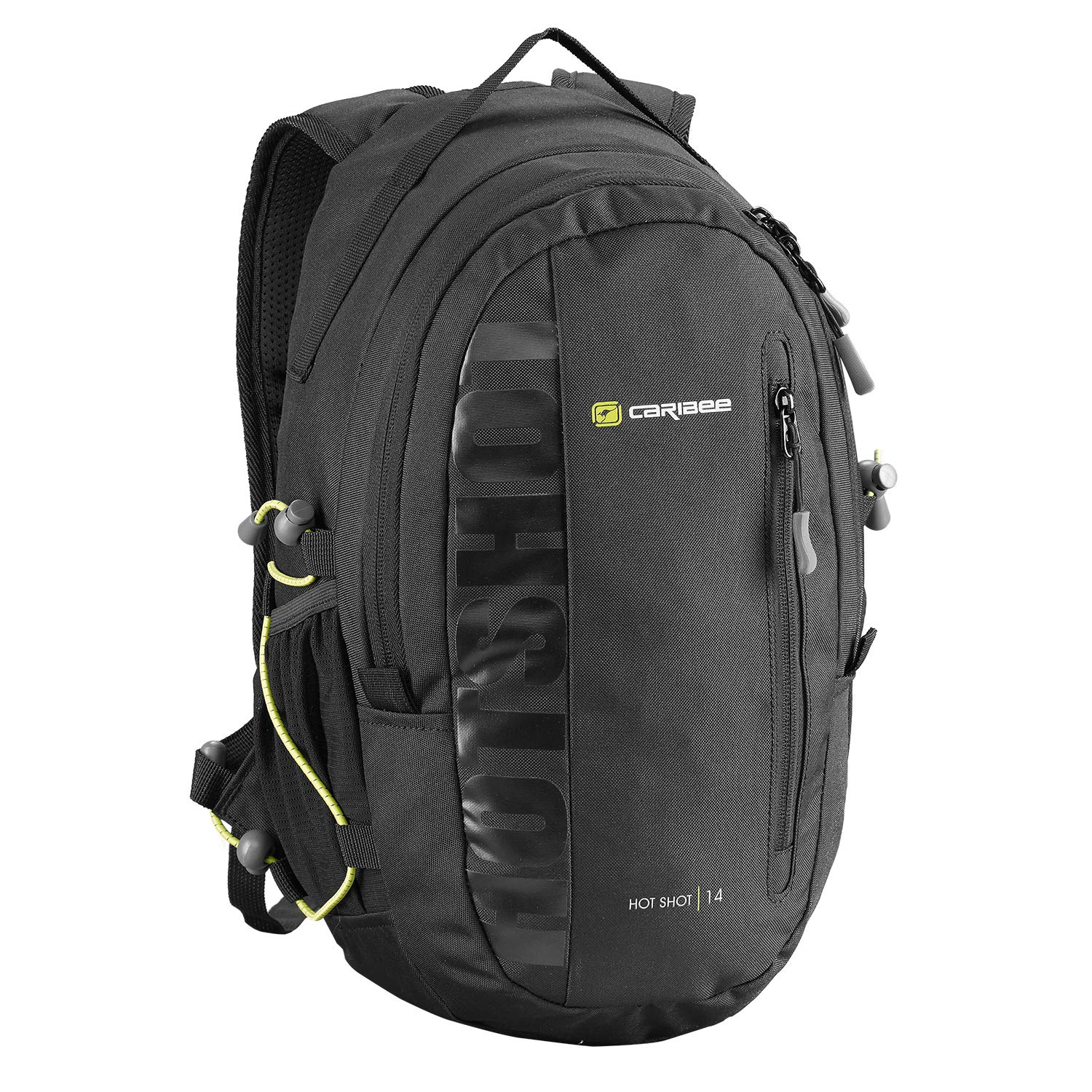 Caribee Hot Shot 8 Backpack, Black, 00-0