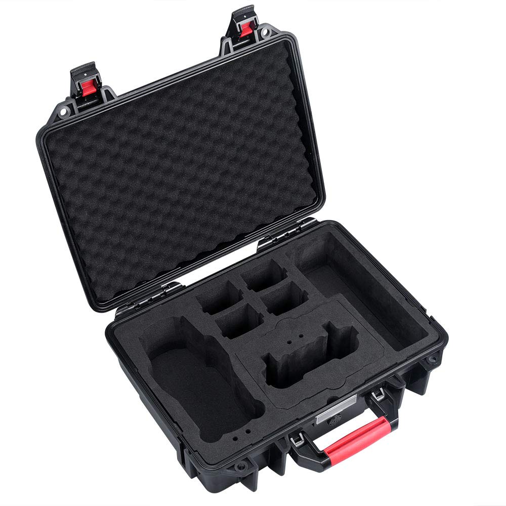 Smatree 17.6L Carrying Case Compatible with DJI Mavic 2 Pro/DJI Mavic 2 Zoom with Pre-Cut Foam for DJI Smart Controller and DJI Remote Controller