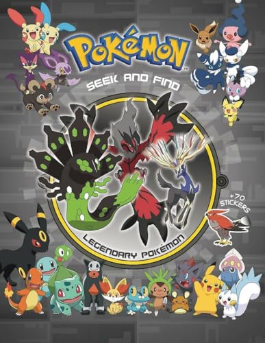 Pokémon Seek and Find: Legendary Pokémon
