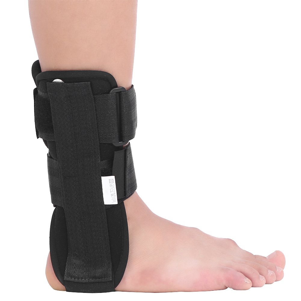 Dioche Ankle Support, Adjustable Ankle Support Brace Foot Stabilizer Orthosis Ankle Protector Sprain Injury Splint Guard for Women/Men/Kids, for Sports/Sprained Ankle/Weak