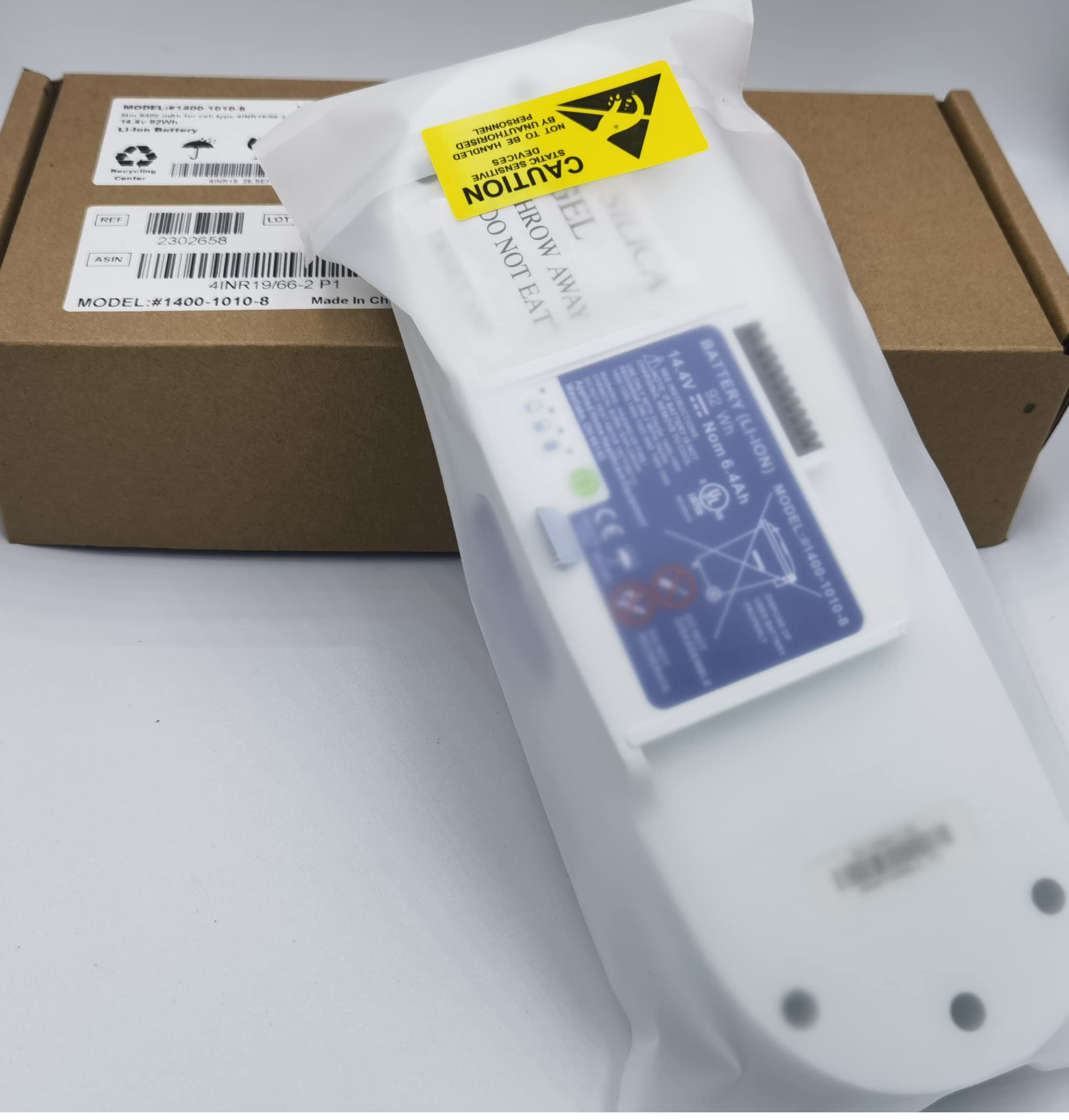 Hlxun BA-300 Battery, Model Ba-300 Rechargeable Battery,92Wh 14.4v Nom 6.4Ah Model ba-300 Battery Model:#10400-1010-8