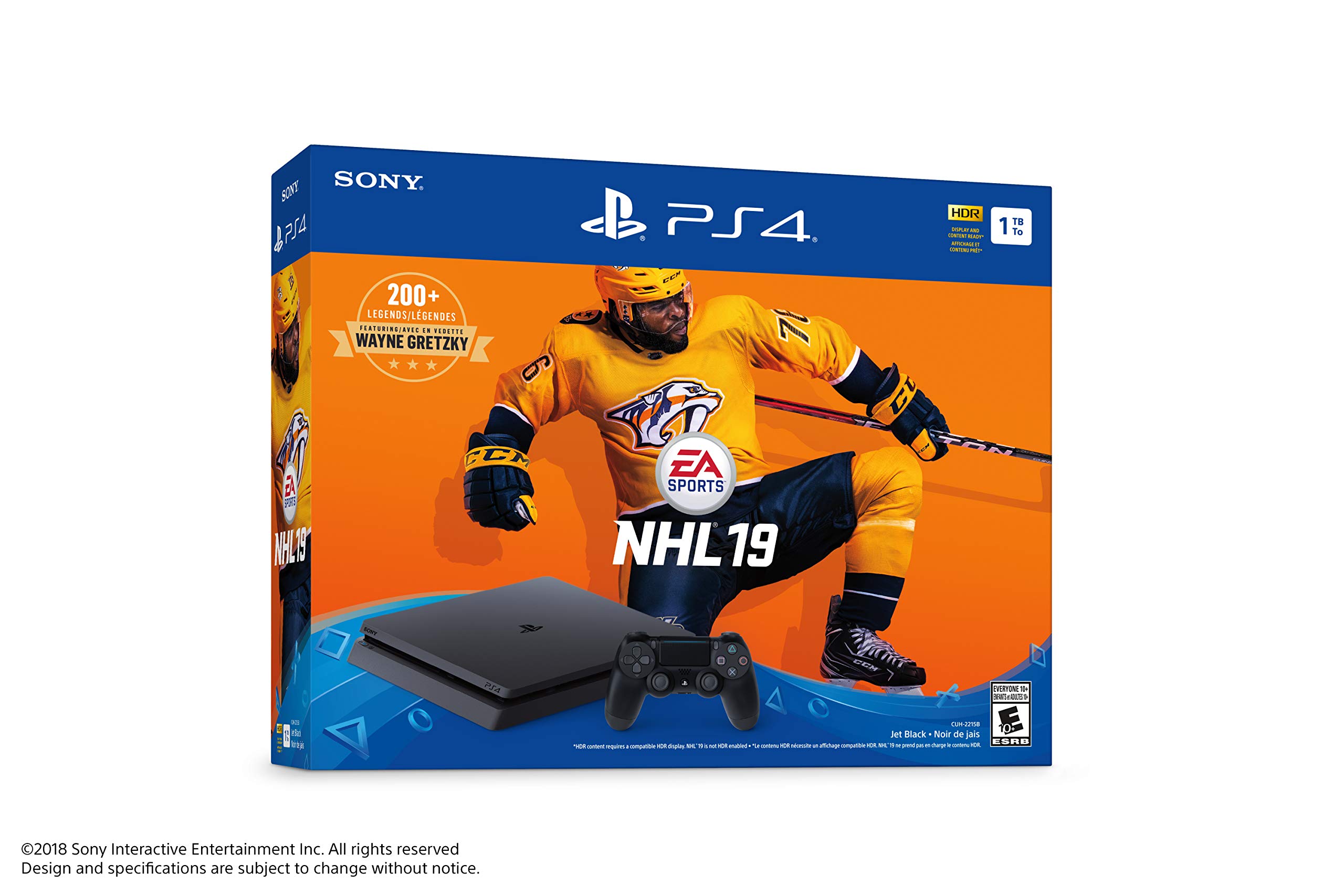 Sony PlayStation 4 1TB Slim - NHL 19 Bundle Edition
