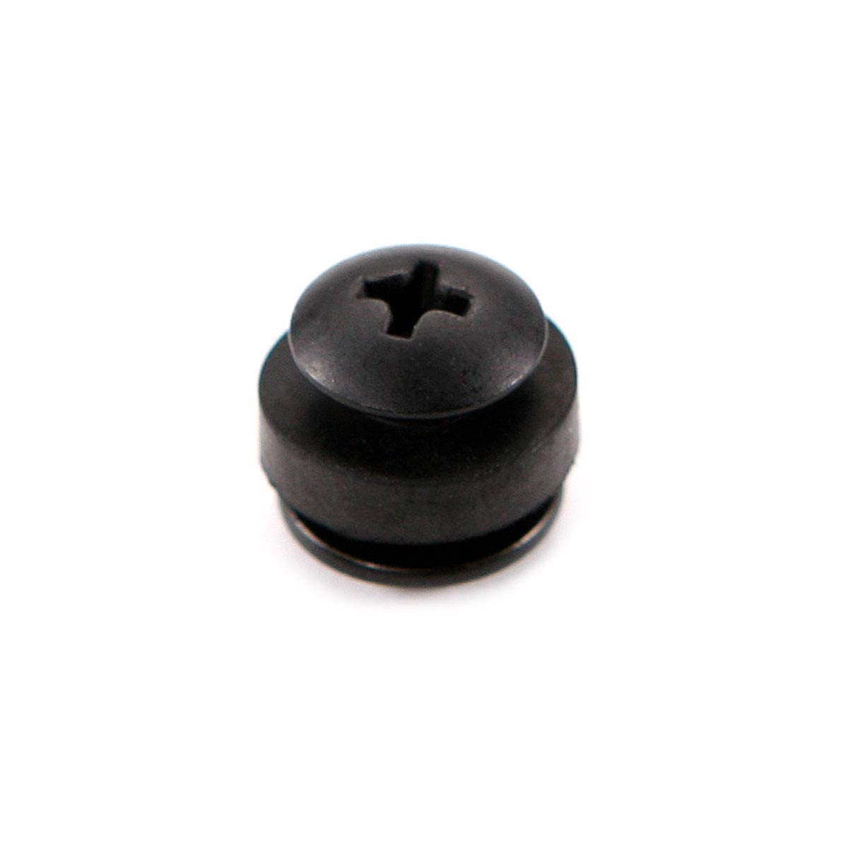 HolsterSmith Holster Attachment Mounting Assembly β (12 Pack) - (1/4 Chicago Slotted Binding Post + 1/4 Truss Head Screw + 1/8 EPDM Washer) - for DIY KYDEX Holster Belt Clips & More