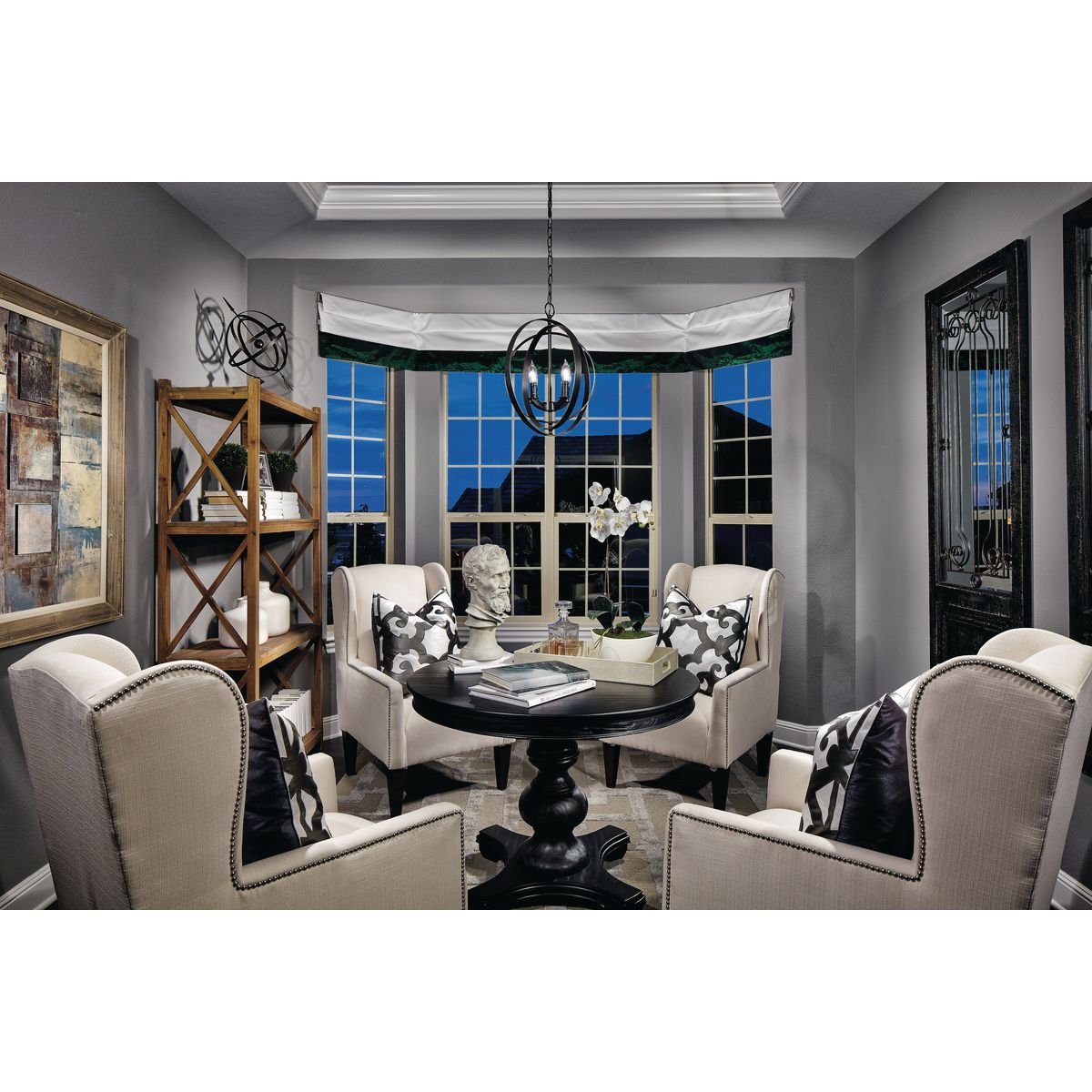Progress Lighting P3827-20 Equinox Hall & Foyer, 16-Inch Diameter x 18-3/8-Inch Height, Bronze
